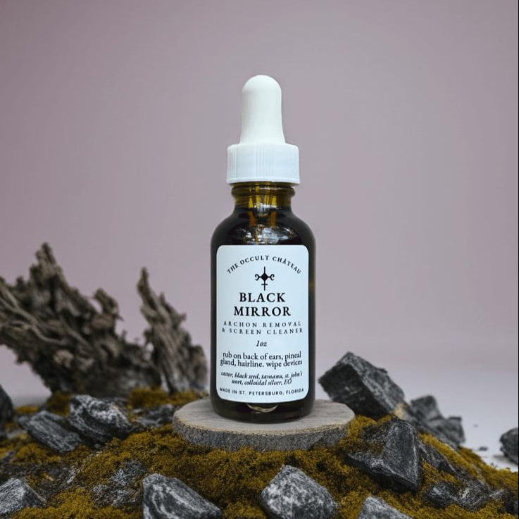 Black Mirror - Archon Removal Oil – The Occult Château