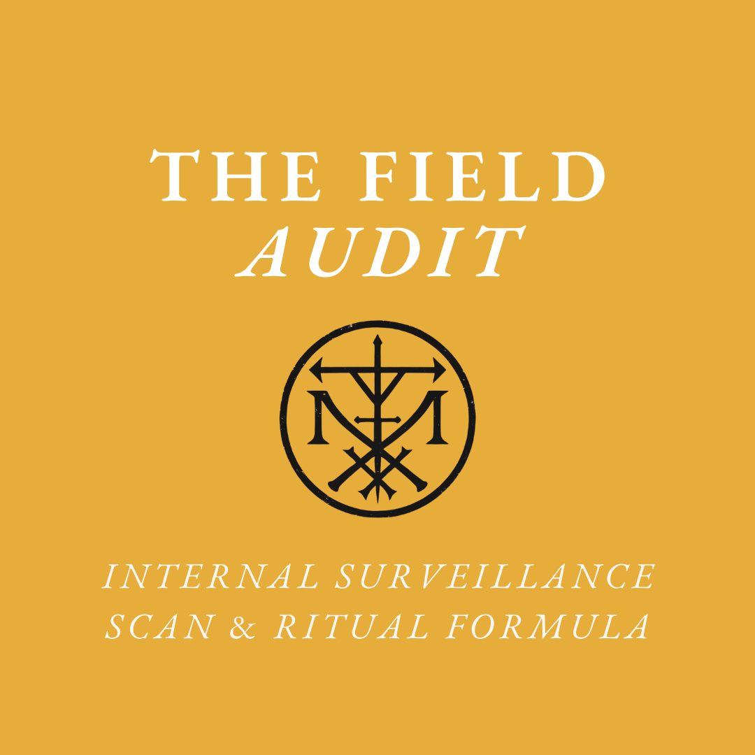 The Field Audit - Surveillance Scan & Ritual Formula – The Occult Château